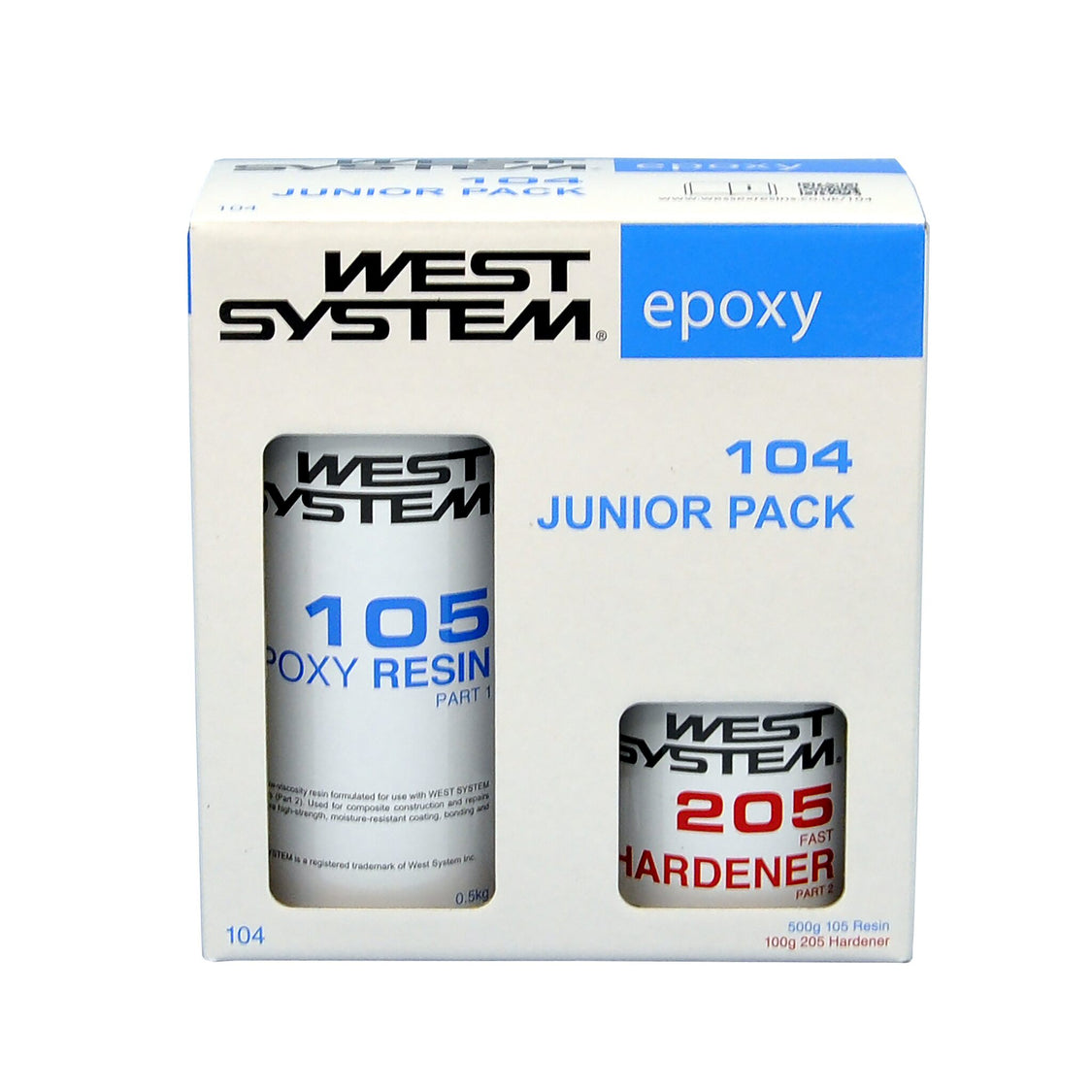 West System Epoxidharz Junior Pack 105 205, Epoxy-Harz, lösemittelfrei ...