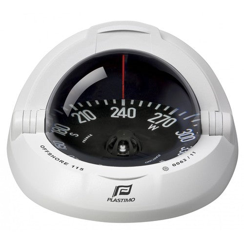 PLASTIMO built-in compass white, marine instrument, model XYZ123 – awn.de
